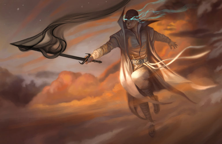 Szeth and Nightblood | The Art of Felipe Gaona